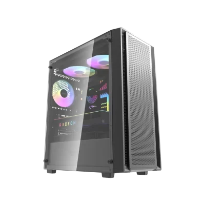 Edragon Casing E Office Case with 450 Watt Supply black without fans ...
