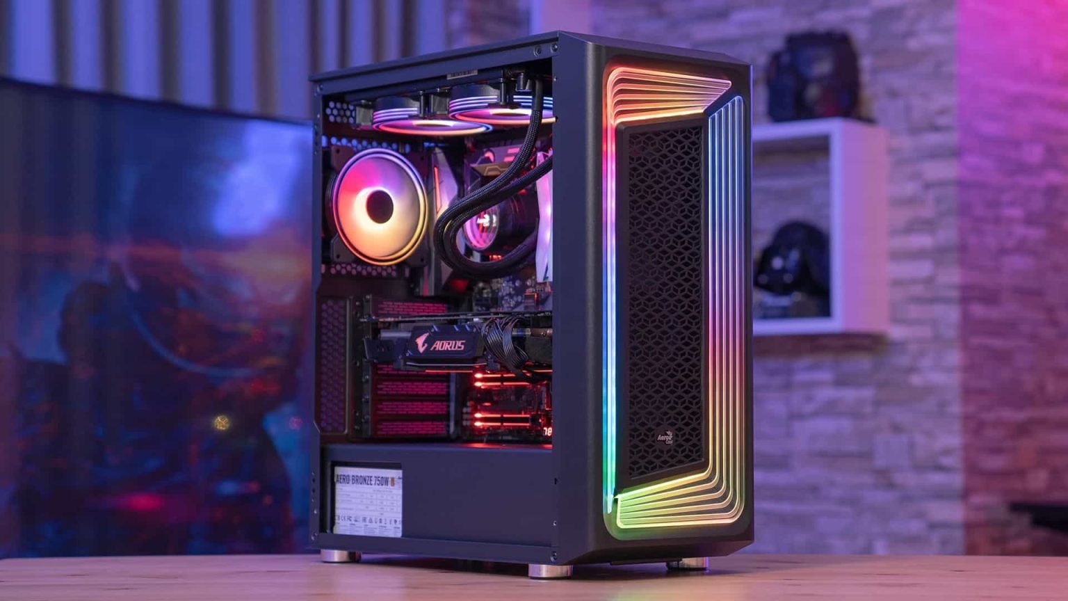 AeroCool Interstellar RGB Mid-Tower ATX Case | ZI Computers