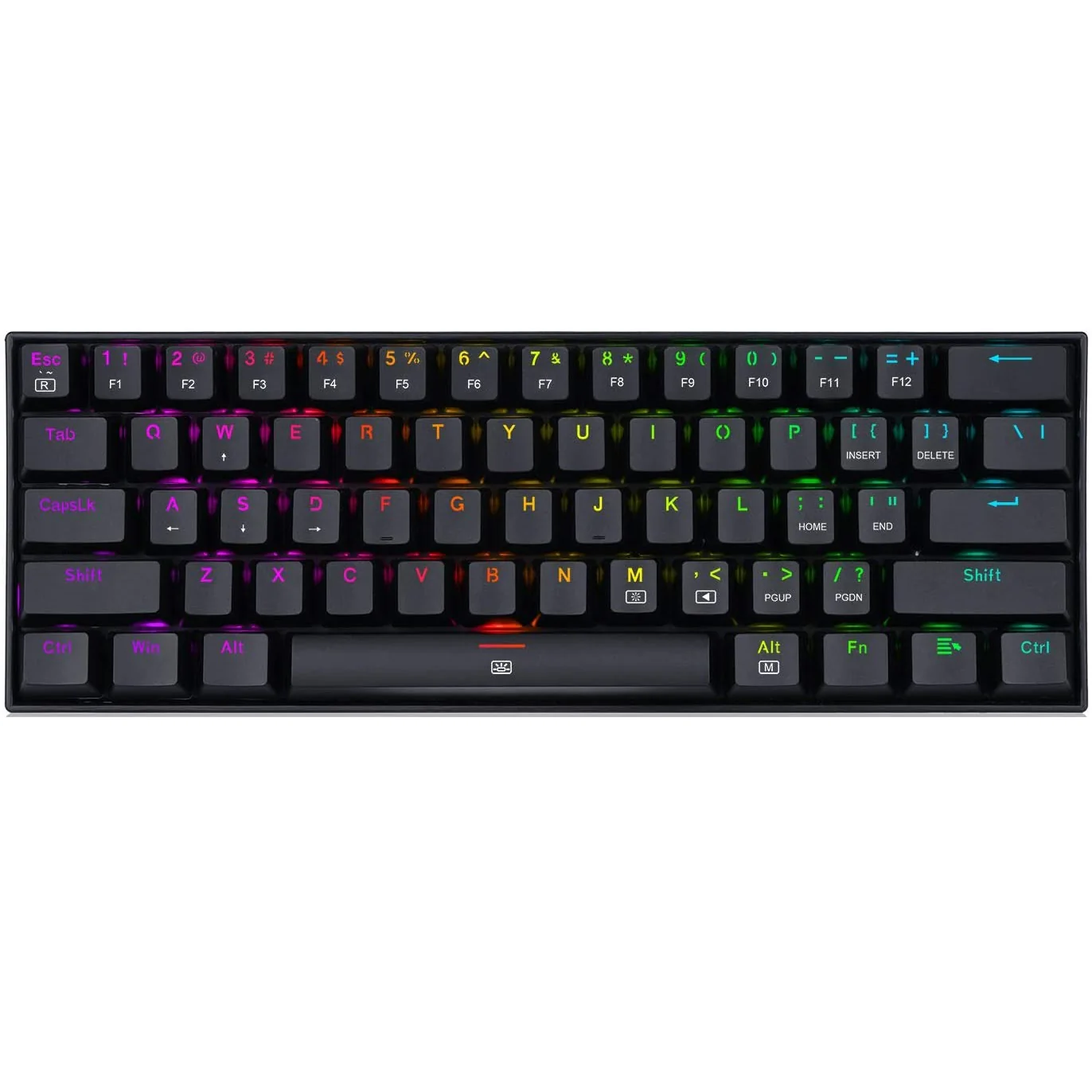Redragon K630 Dragonborn RGB Mechanical Gaming Keyboard (Black) - Zi ...