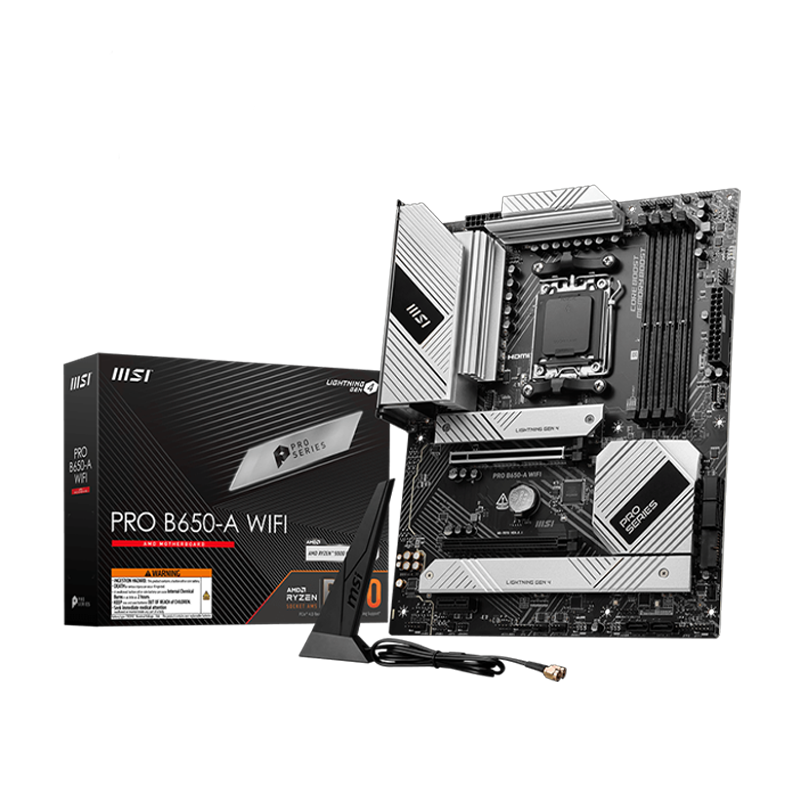 MSI PRO B650-A WIFI Motherboard ATX AMD AM5 DDR5 | ZI Computers
